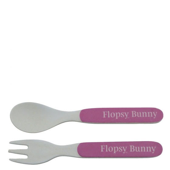 Flopsy Bunny Organic Spoon and Folk Set