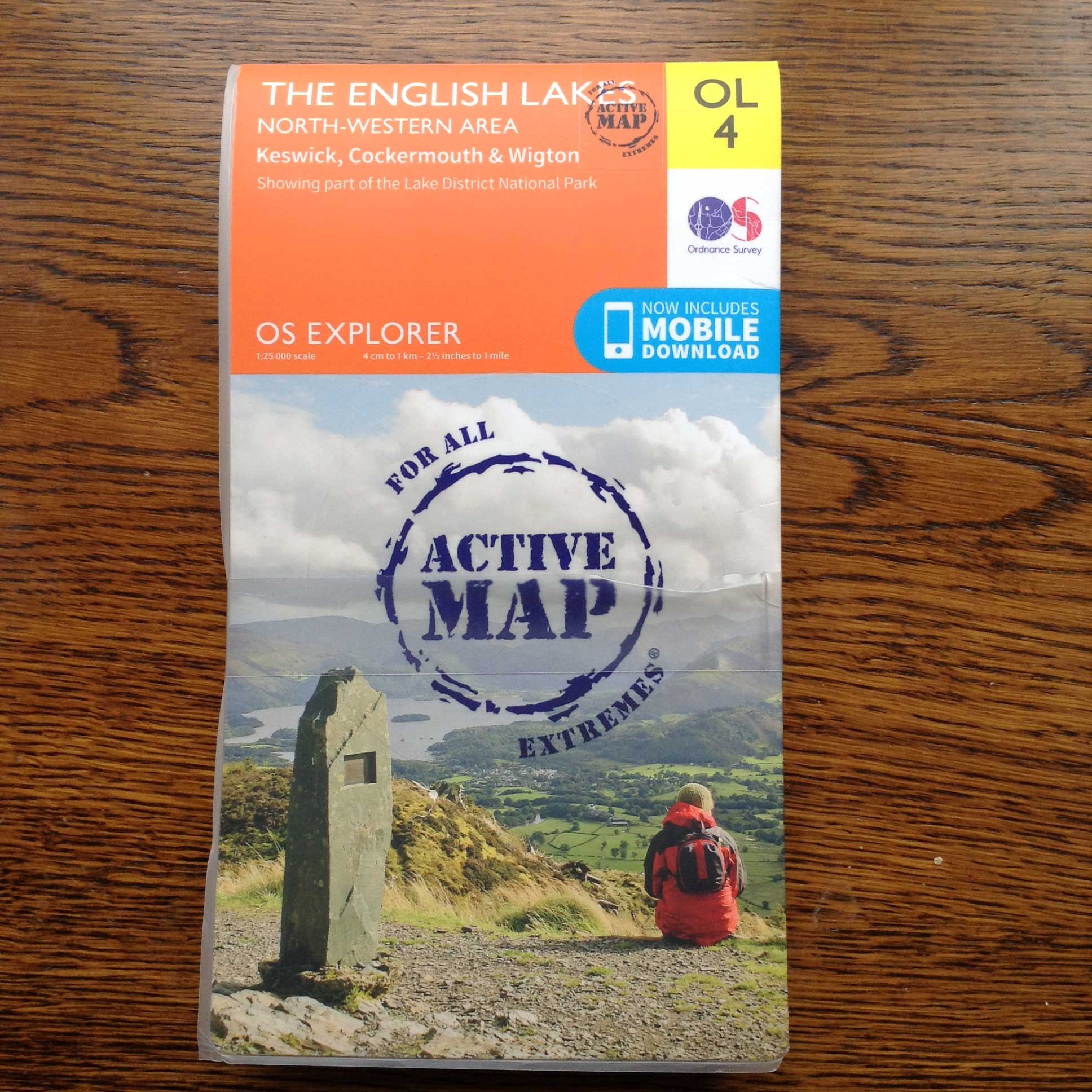 OL 4 The English Lakes North-Western Area. Keswick, Cockermouth and ...