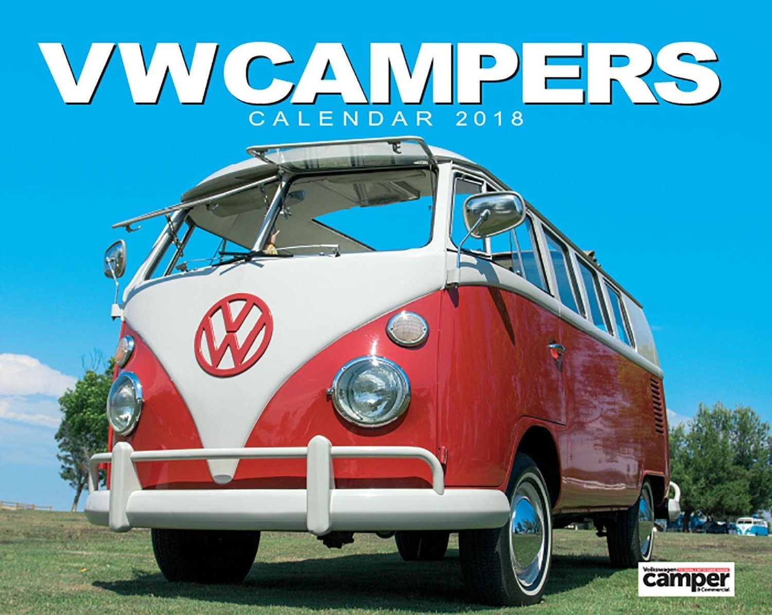 vw-campers-calendar-2018- front | Just for Ewe