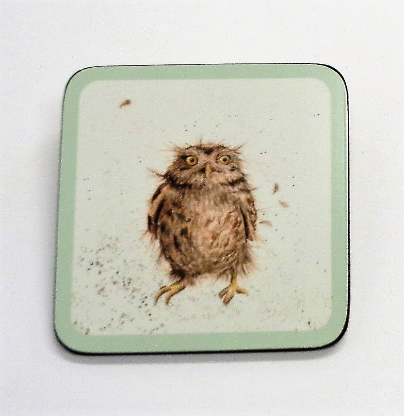 Wrendale Owl Coaster | Just for Ewe
