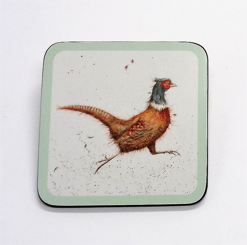 Wrendale Pheasant Coaster | Just for Ewe