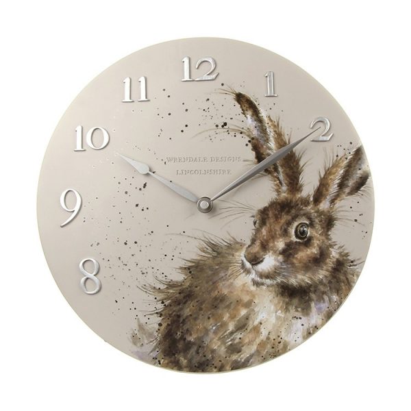 Wrendale Hare Wall Clock | Just for Ewe