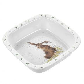 Square Hare Dish | Just for Ewe