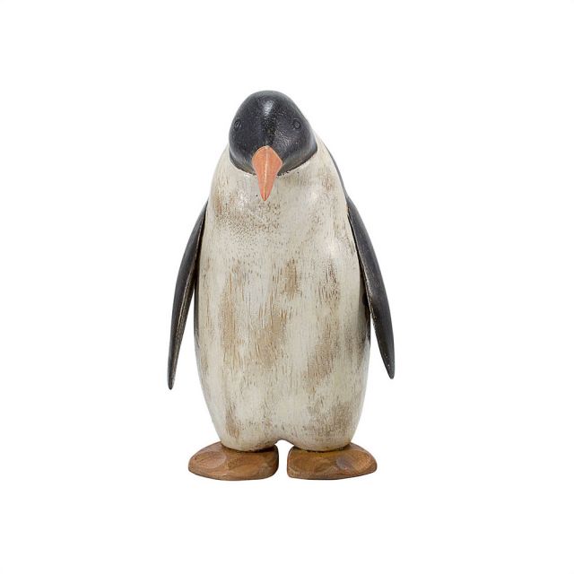 DCUK Wooden Emperor Penguin Ornament | Just for Ewe