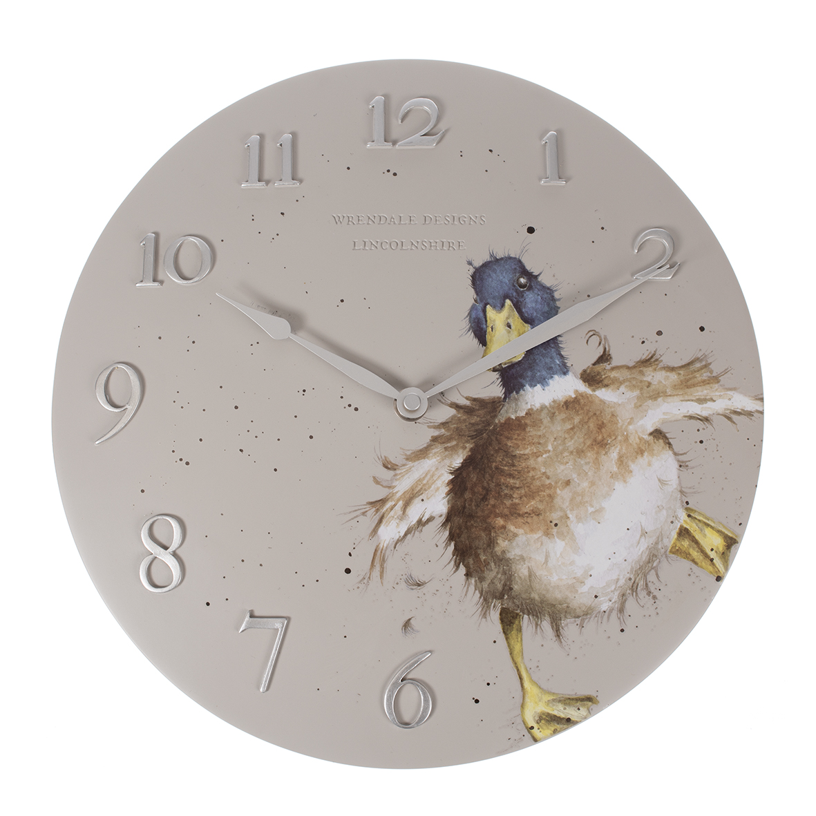 Wrendale Duck Wall Clock | Just for Ewe