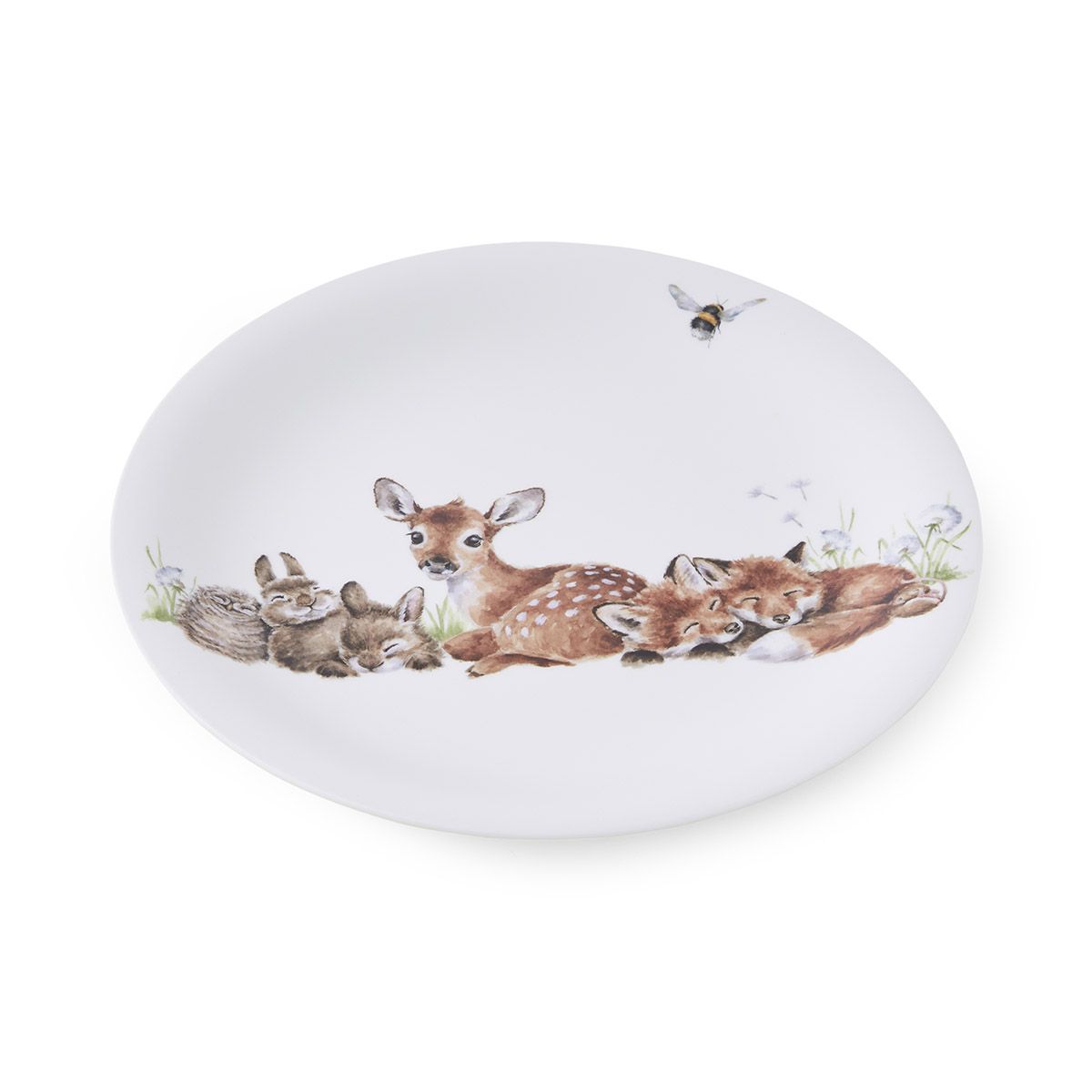 2 Piece Plate and Bowl Set by Wrendale Designs - Little Wren | Just for Ewe